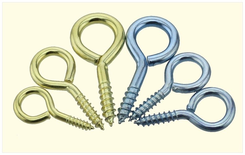 [XNY] Closed Hook Ring Screw Hook Screw Sheep Eye Nail Sheep Eye Screw ...