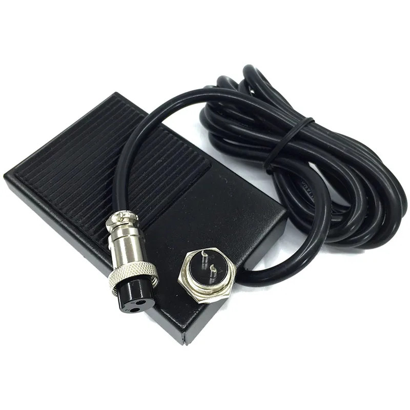 2 Meters 2 Core 3 Core Plug Machine Tool Controller Foot Pedal Switch ...