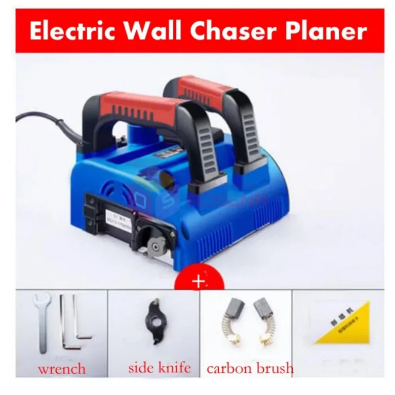 220V 1200W Electric Wall Chaser Groove Cutting Machine Wall Slotting ...