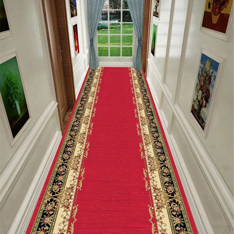 Red Carpet//// Corridor Carpet Corridor Aisle Home Entrance Anti-slip ...