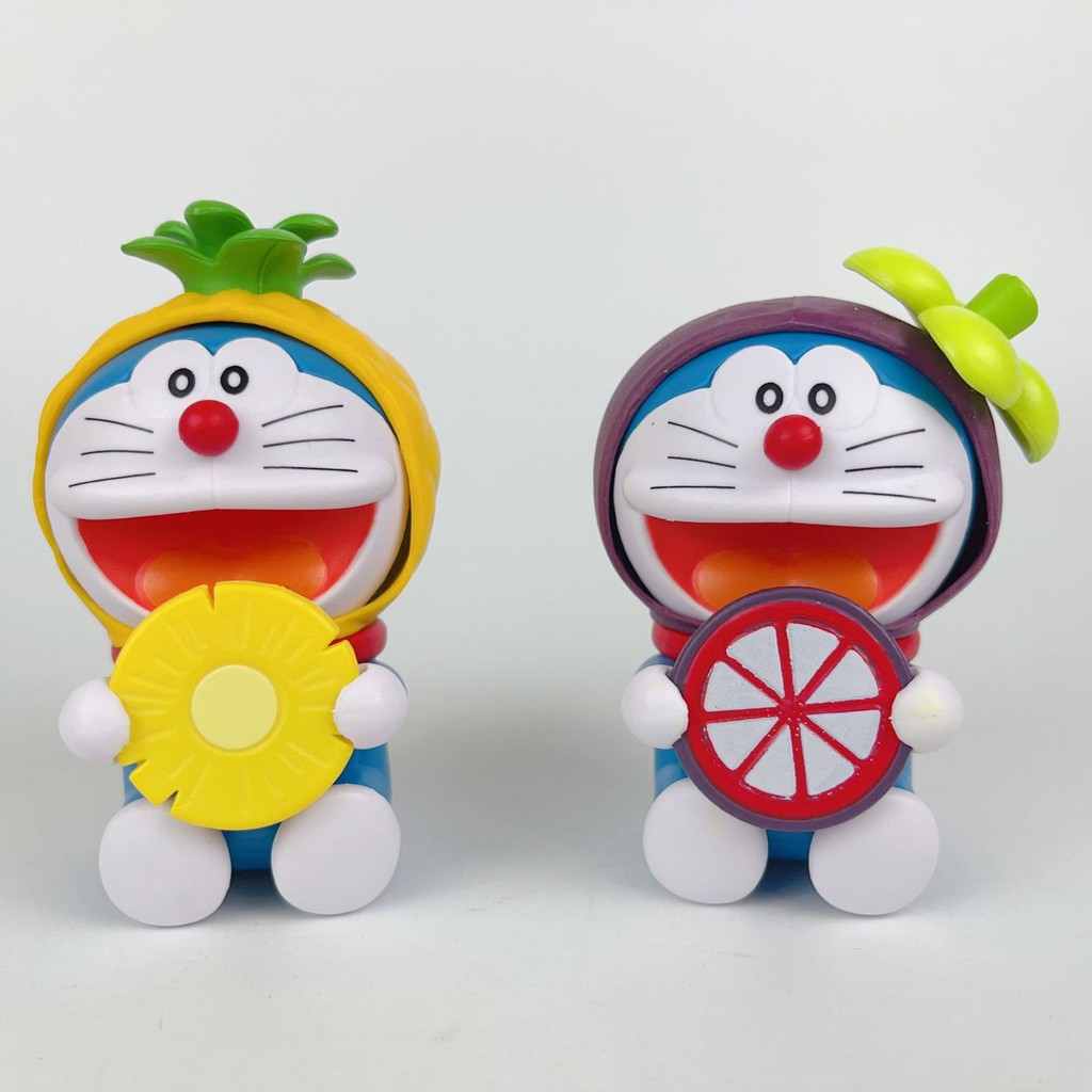 Variety 6 Charming Doraemon Fruit Models Including Peach And Toys ...