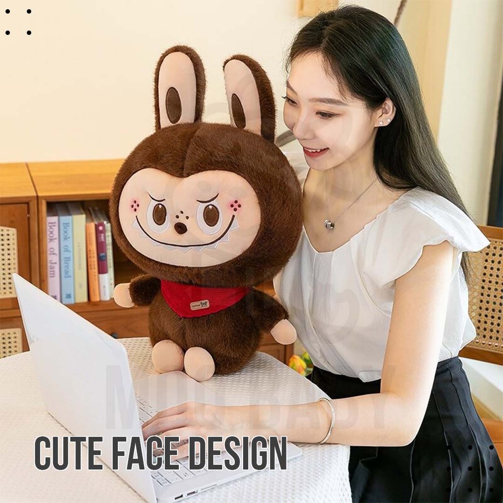 ⭐Moo Baby Labubu Besar Murah Bantal Peluk Labubu Doll Toy Labubu Pillow ...
