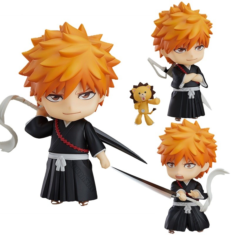 in stock Anime BLEACH Action Figure Nendoroid Ichigo Kurosaki 991 ...