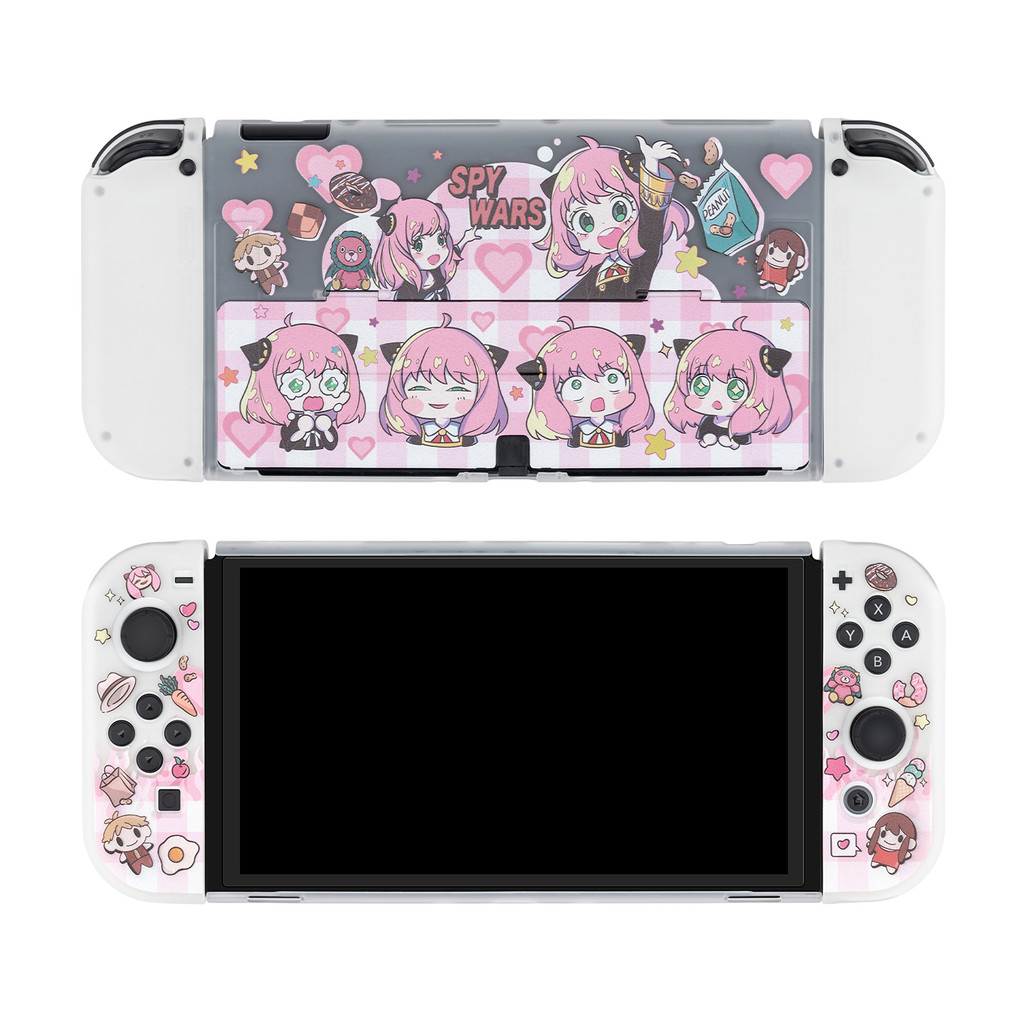 Nintendo Switch OLED Protective Case Soft Joy Con Case Hard Protective ...