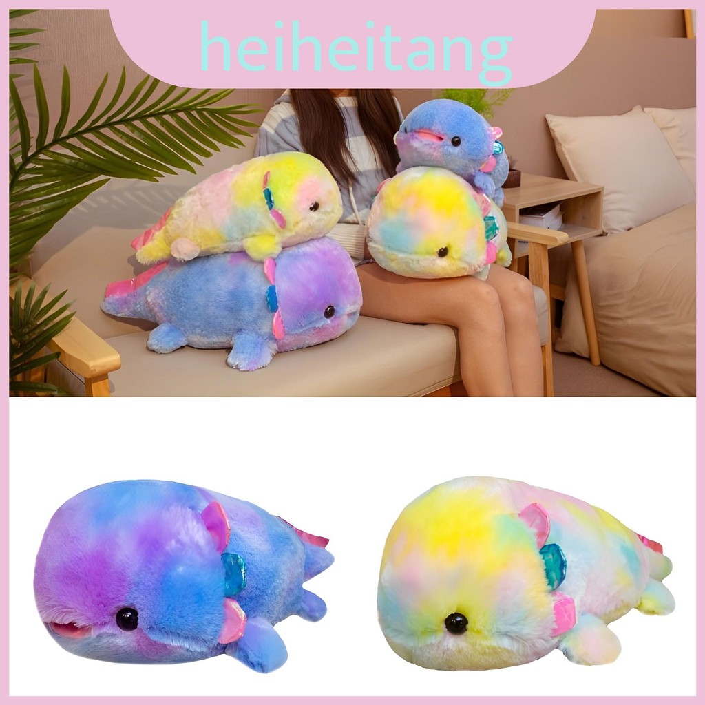 Colored Axolotl Rainbow Plush Perfect For Playtime And Bedtime | Shopee ...