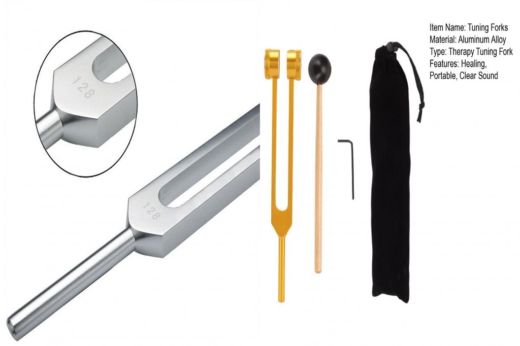 Nervous System Tools High Quality Aluminum Tuning Forks Chakra Healing Tuning Fork Set with ...