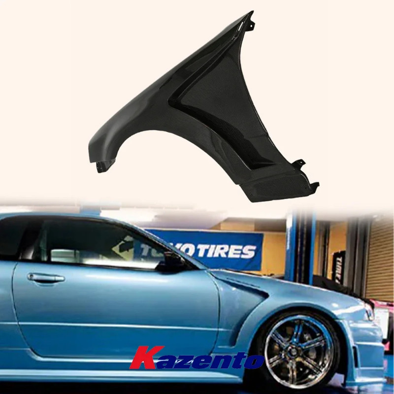 For Nissan Skyline R34 GTR Only Do Style Carbon Fiber Front Bumper ...