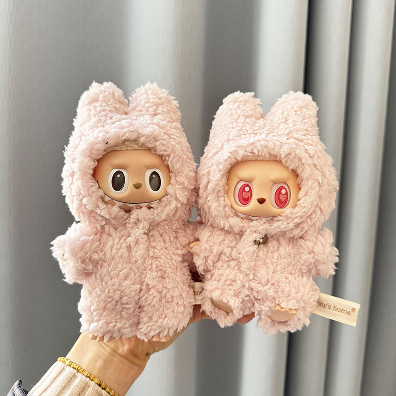 [Clothes only] For 17 cm Labubu v1/v2 clothes pendant Labubu sitting ...