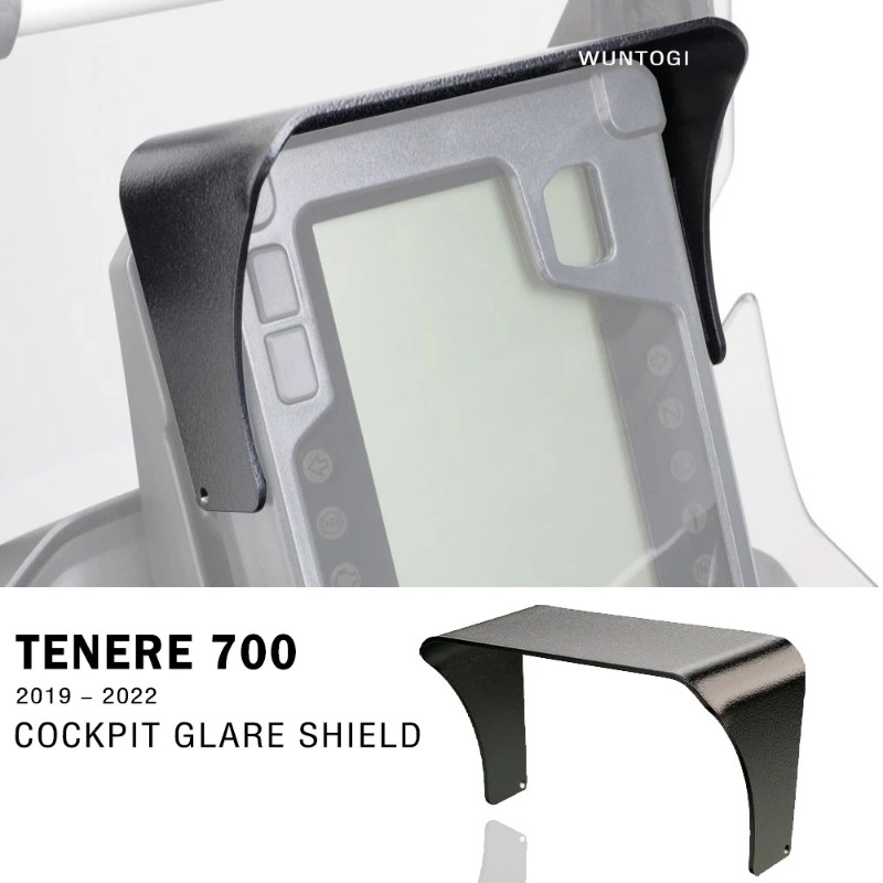 Tenere 700 Accessories Cockpit Glare Shield for YAMAHA TENERE 700 T7 ...