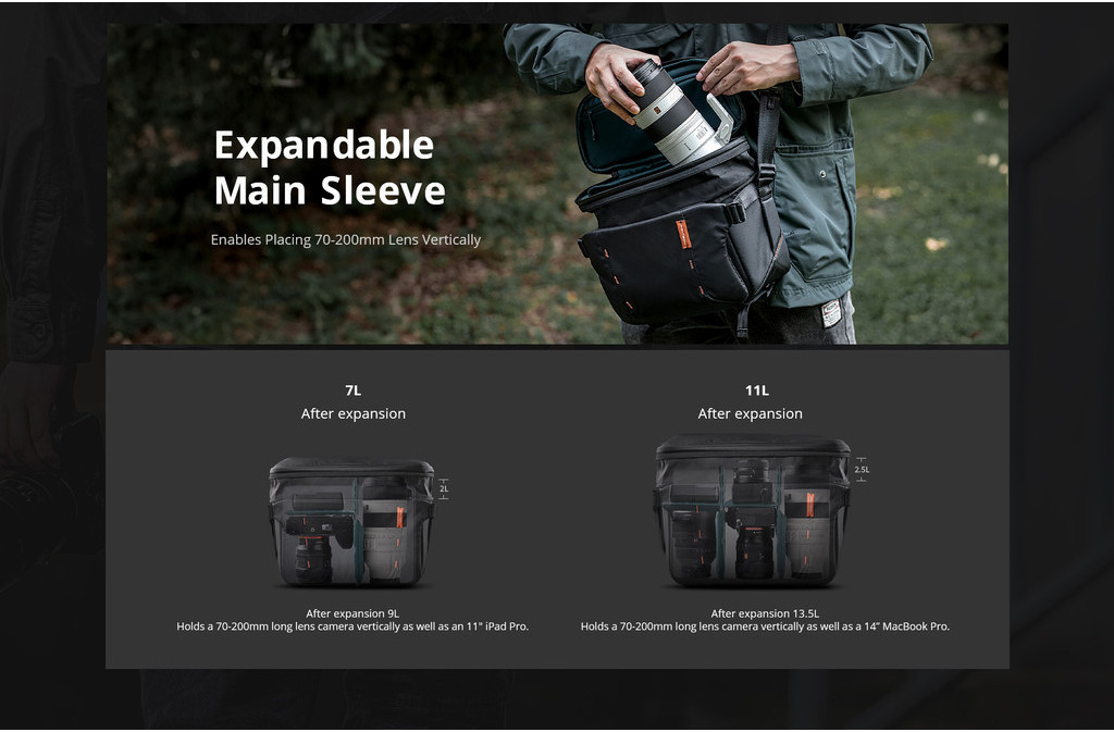 PGYTECH OneMo Sling Photography Camera Bag (7L /11L) | Shopee Malaysia