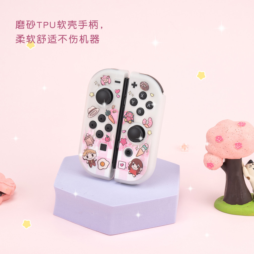 Nintendo Switch OLED Protective Case Soft Joy Con Case Hard Protective ...