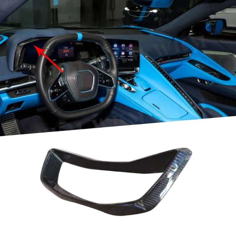 For Chevrolet Corvette C8 Z51 Z06 2020-2023 Real Carbon Fiber Car ...
