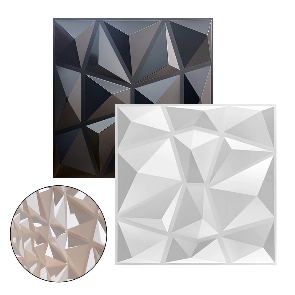 [LUMY] 30x30cm Wall Renovation 3D Wall Panel Sticker Art Tile Room ...