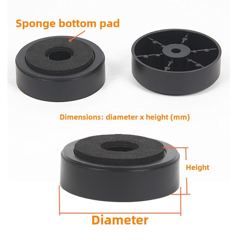 4/2Pcs Isolation Feet for CD Player VCD DVD Shock Absorption Damping ...