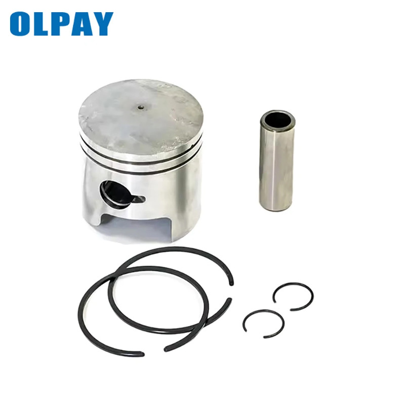 Piston Kit Std For Tohatsu Nissan Outboard 9.8HP 8HP 50MM 2 Stroke 3B2 ...