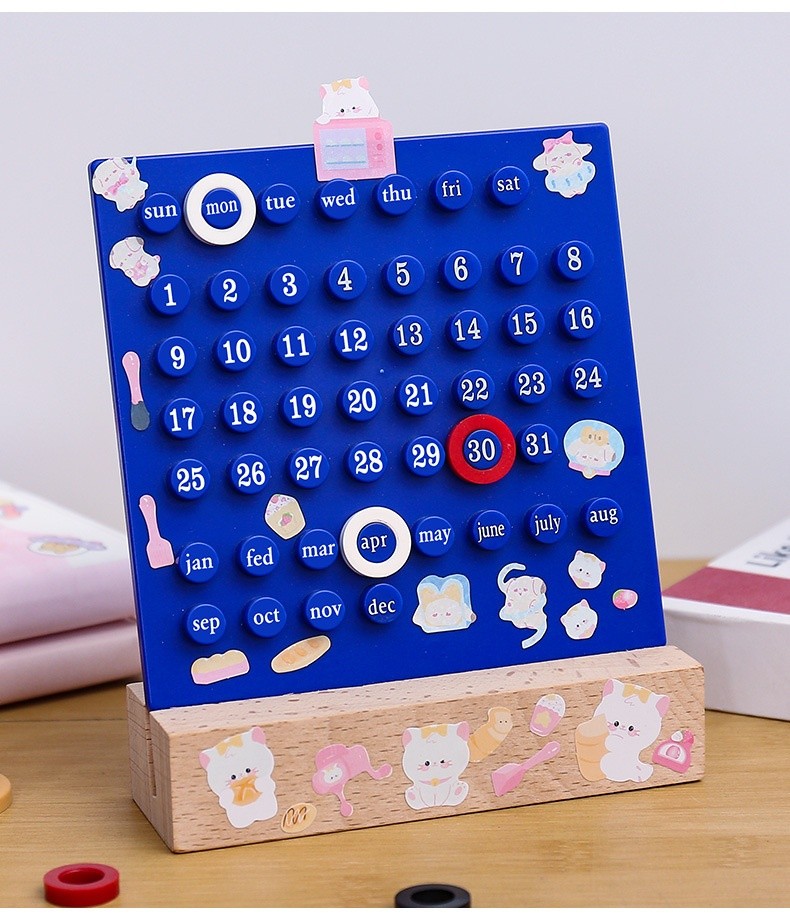 Acrylic Calendar Desktop Calendar Calendar Detachable Desktop Calendar ...