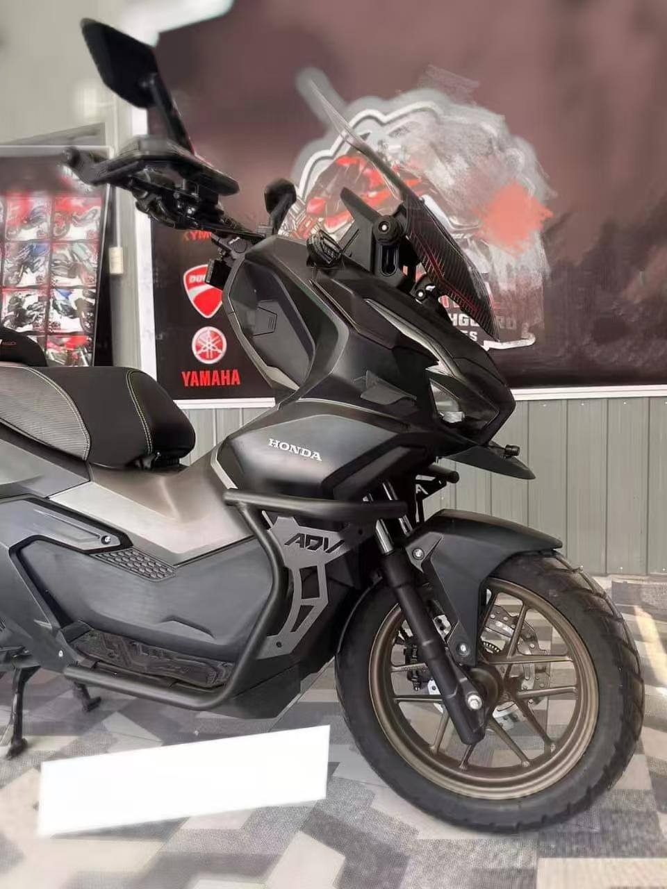 Crash Bar Adv150 Tubular Adv 150 ADV160 Shoot Lamp Holder | Crash bar Adv150 Engine Guard I Body ...