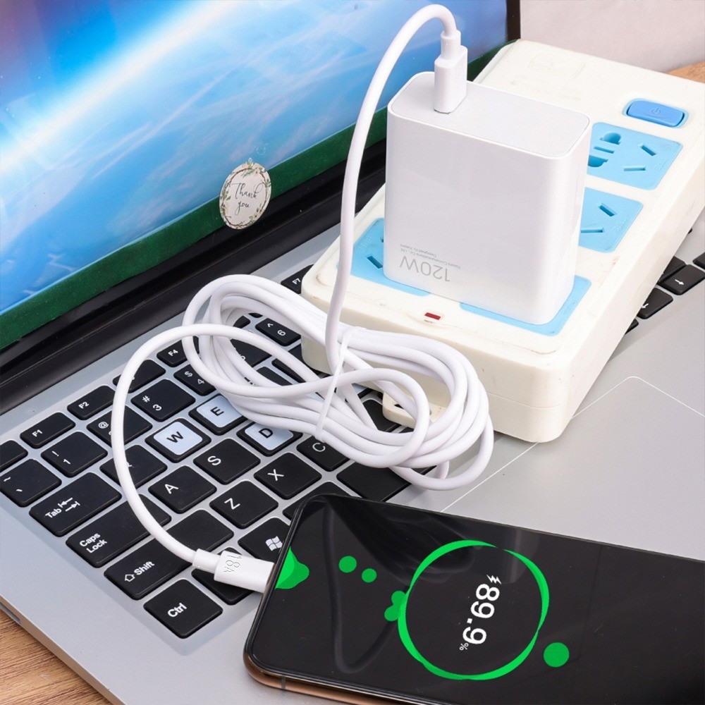 100W 18A Type-C Super Fast Charging Data Cable - High-speed Data ...