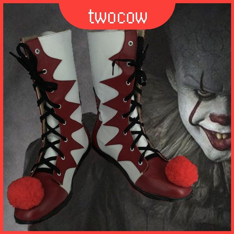 High Boots Joker Pennywise Cosplay It Horror Clown Killer Carnival ...