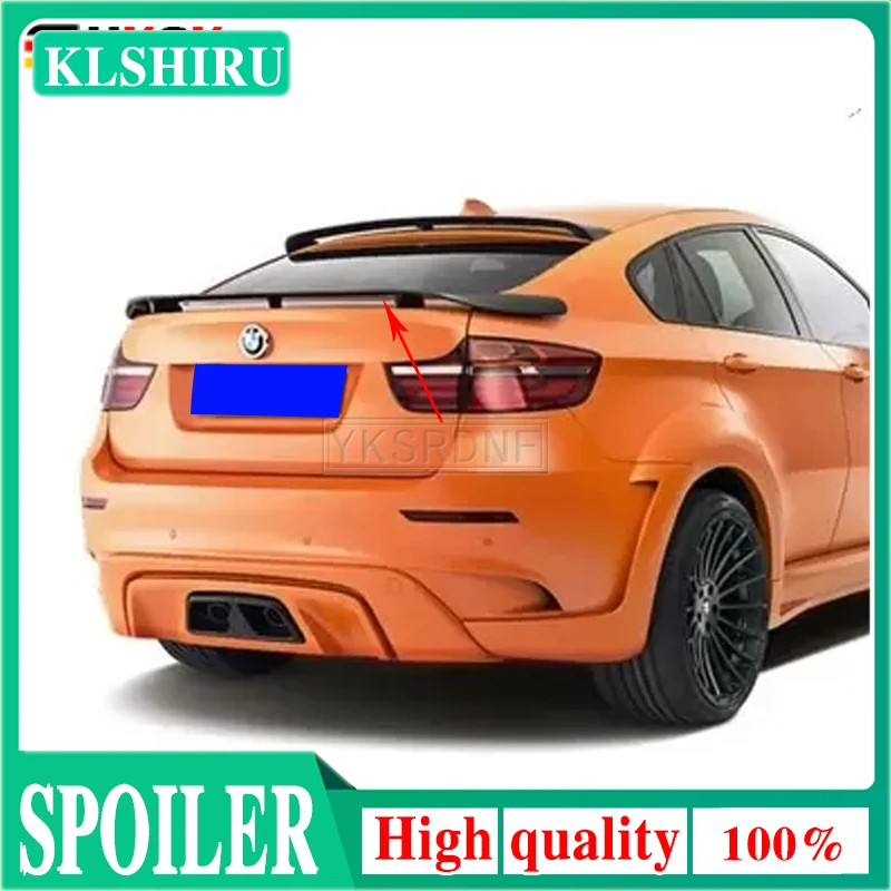 For BMW X6 X Series E71 2009-2014 REAR Spoiler High Quality ABS ...