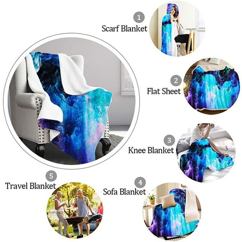 Trendy IP Nordic Forest Elf Image LABUBU Blanket Cute Cartoon Doll Sofa Cover Bed Sheet g90 ...