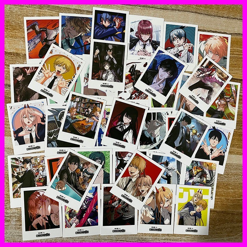 Lomo Card Chainsaw Man Power Chainsaw Man lomo Card Electric Dimension ...