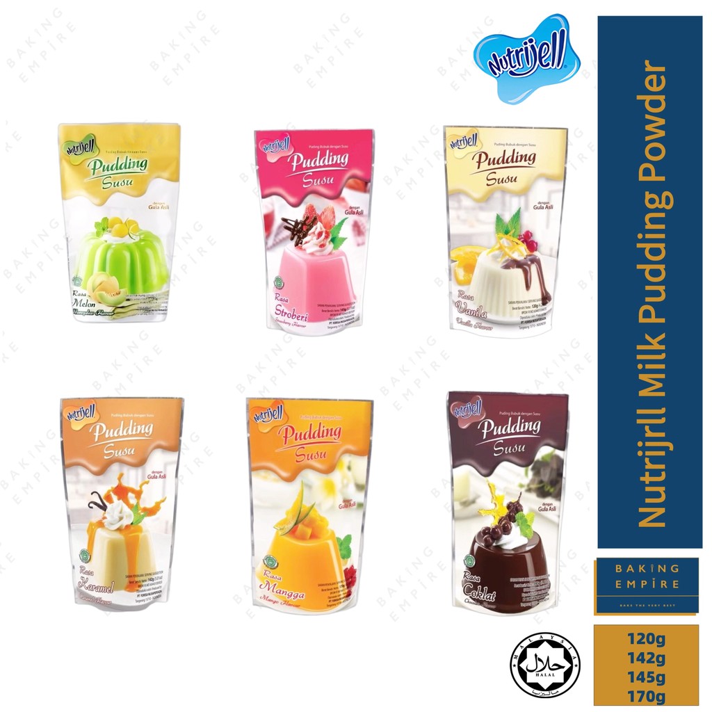 Nutrijell Milk Pudding Powder | Shopee Malaysia