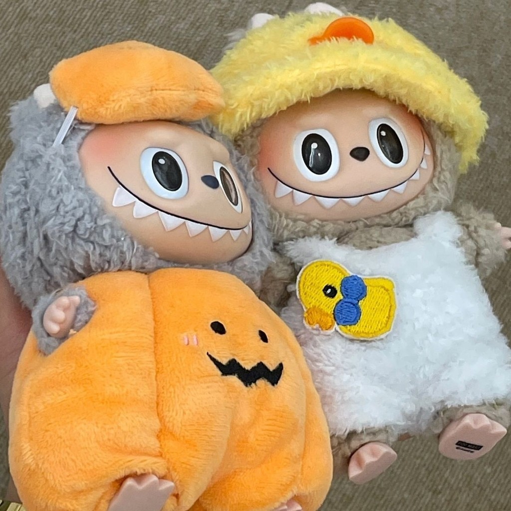 Genuine original sitting party Labubu clothes Labubu Macaron second ...