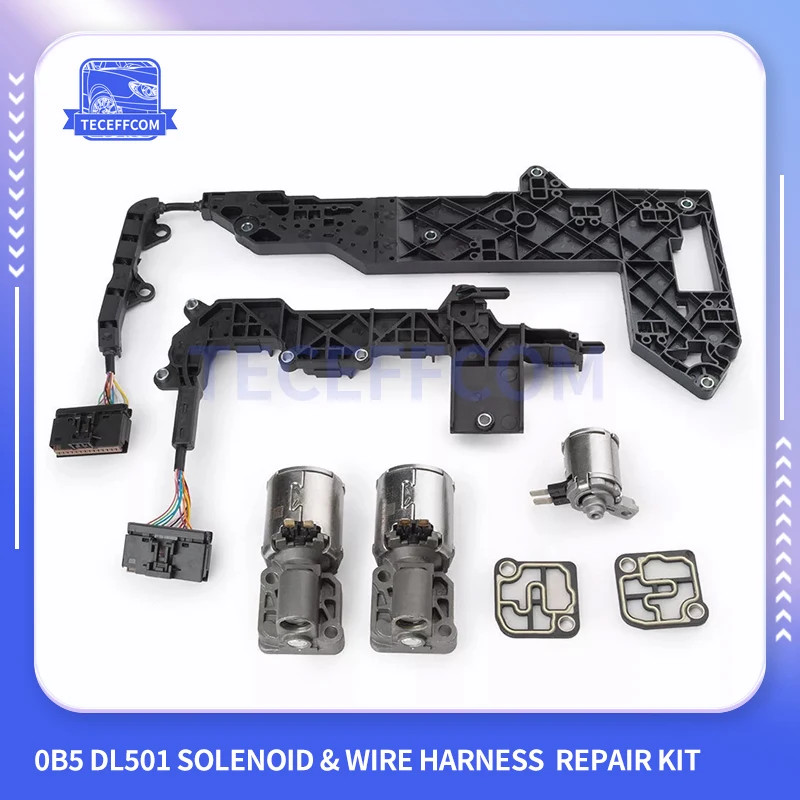 0B5 DL501 7-speed Transmission Solenoid & wire harness Repair Kit for ...