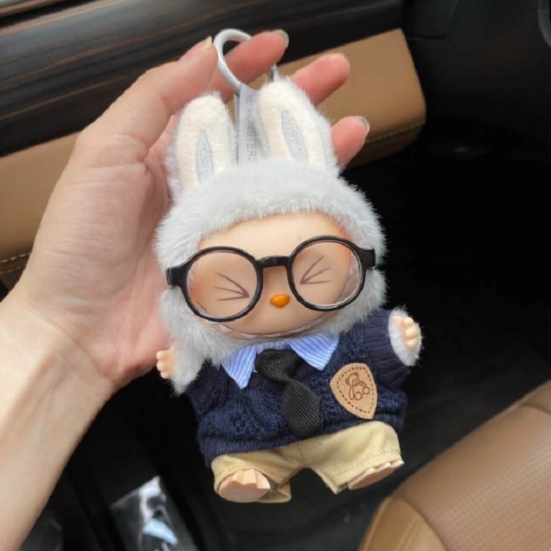 For Labubu V2 V1 Plush Idol Clothes Outfit Accessories College Cultural ...