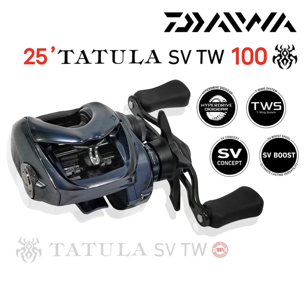 ⭐2025' DAIWA TATULA SV TW100 / 2024’ TATULA SV TW150 / TATULA TW100 ...