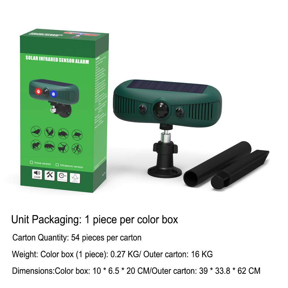 [April New 50x Ultrasonic] Monkey Repellent Ultrasonic Refund if ...