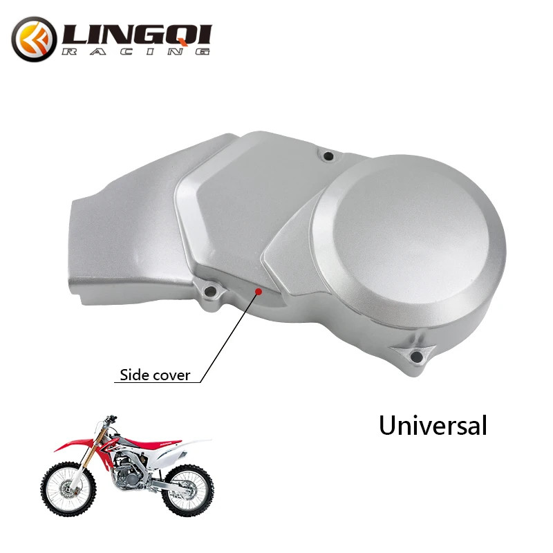 LINGQI RACING Motorcycle Engine Magneto Stator Left Side Cover Casing ...