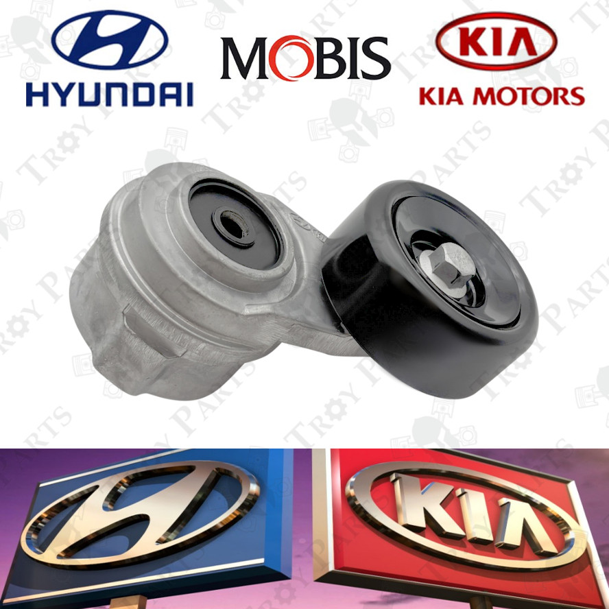 Kia Hyundai Fan Belt Tensioner 25281-2B000 / 2B010 / 2B030 Kia Forte 1. ...