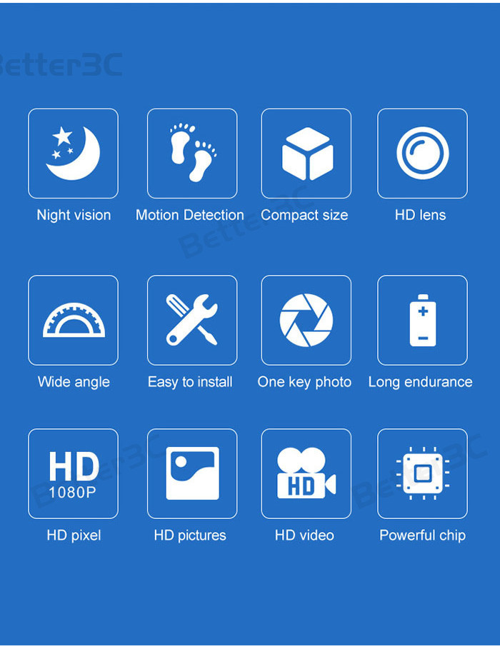 1080P Full HD Mini Camera Mobile detection outdoor motion DVR Video ...