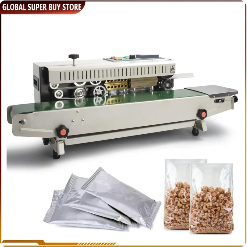 Continuous Sealing Machine Automatic Horizontal Continuous Bag Band ...