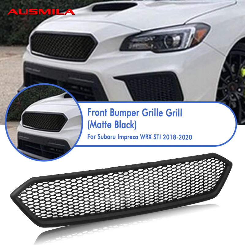 Front Grille Racing Grill Car Bumper Hood Mesh Grid For Subaru Impreza ...