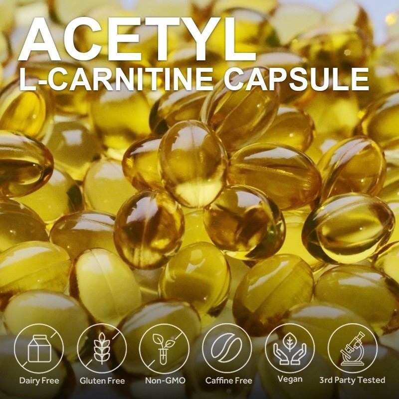 Coolkin Acetyl-L-Carnitine Capsules, High Potency Antioxidant and ...