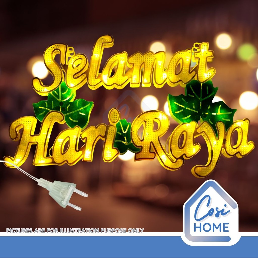 [RAYA 2025] Selamat Hari Raya Lampu Hiasan Rumah Kedai Lampu Hiasan ...