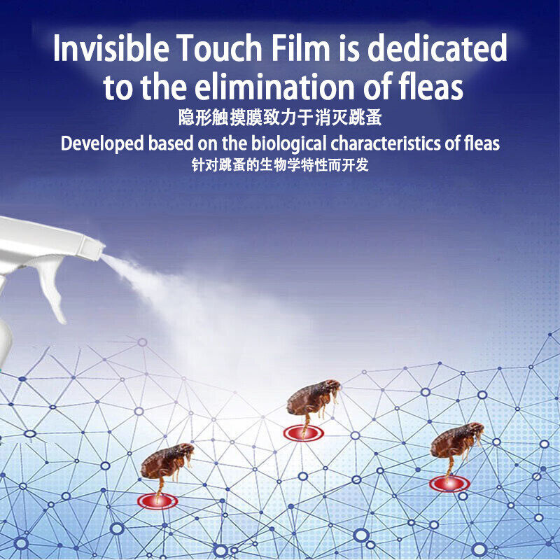 Kill all insects in 1 second Tick and flea spray 450ml Completely Kills ...
