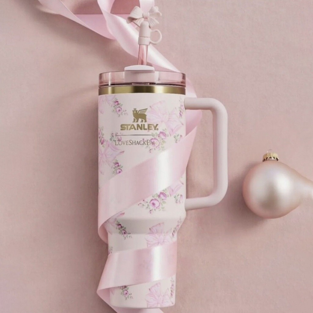 Tumbler Love Shack Fancy X Joinot Ever Blooming Rosettes Rosa Beaux ...