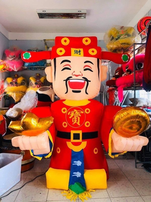 Inflatable God Of Wealth Inflatable Model Opening God Of Wealth Fan ...