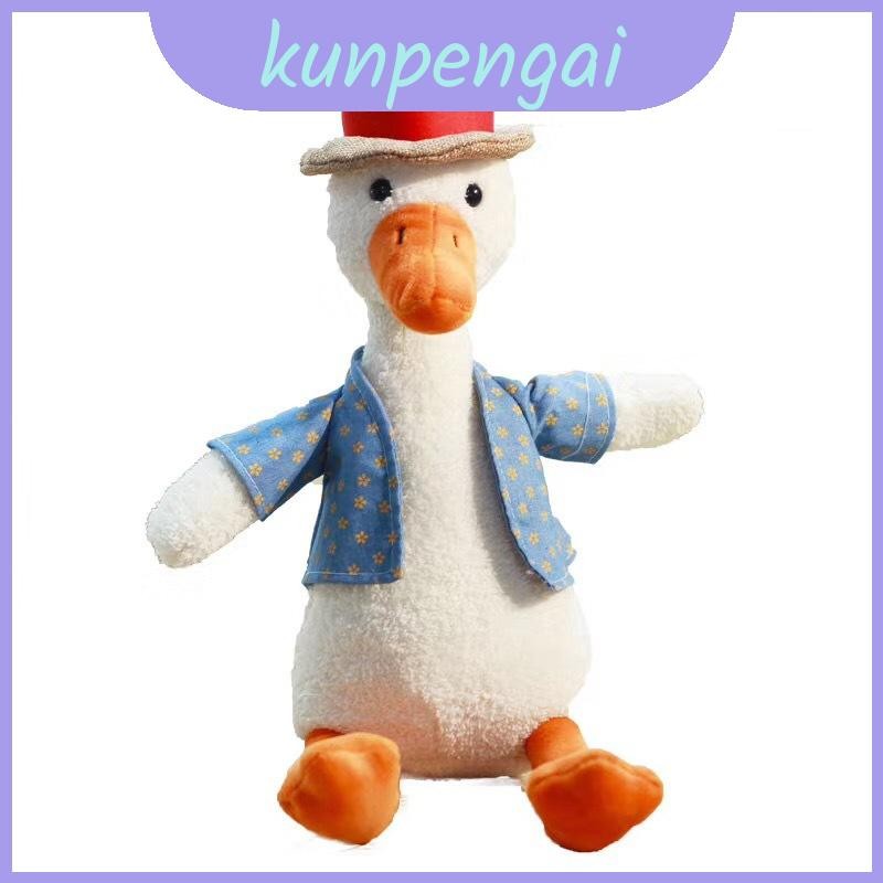 Adorable Plush Cartoon Toy Set Featuring Cute Little Duck Duck Piggy ...