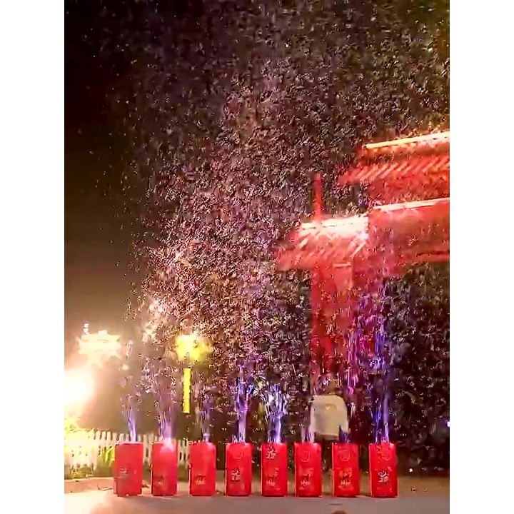 Automatic Fireworks Bubble Machine With Flash Lights Sounds Toys For ...