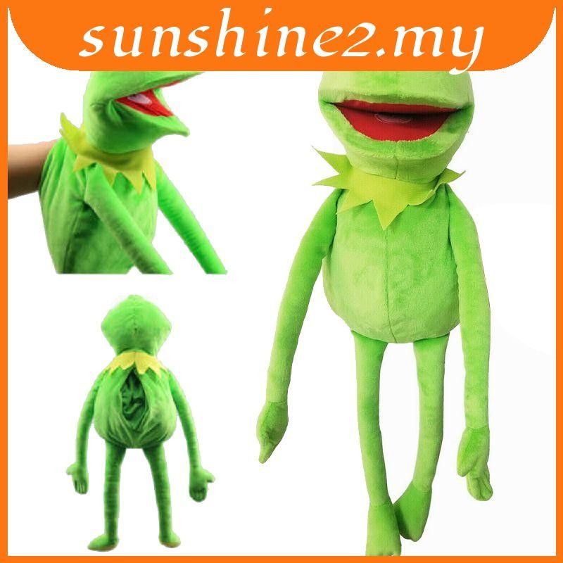 60cm Big Full Body Kermit the Frog Hand Puppet Soft Plush Toy Birthday ...