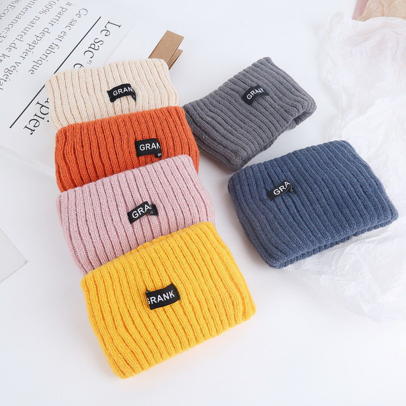 Y2K Pentagram Knitted Headbands - Star Sweat Absorbing Elastic Headband ...