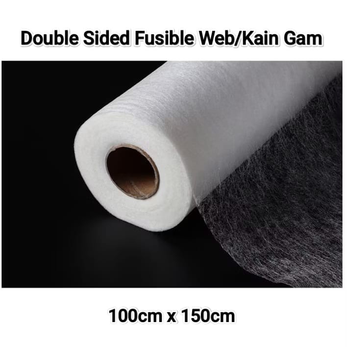 [150cm] Double Sided Fusible Web/Quality Double Sided Interfacing ...