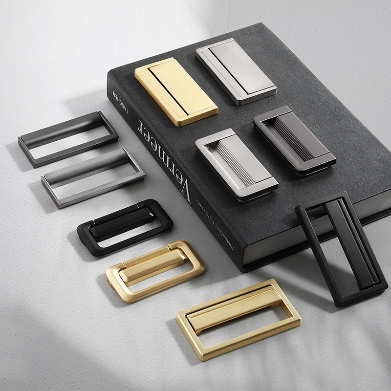 Tatami Mat Sliding Door Handle Bedside Table Concealed Drawer Handle ...