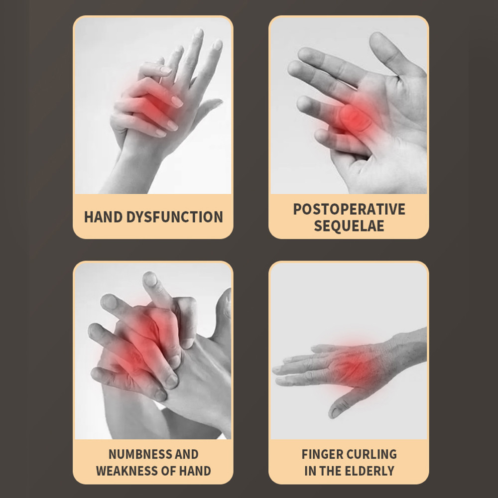 Rehabilitation Gloves Updated Hand Therapy for Stroke Finger Exerciser ...