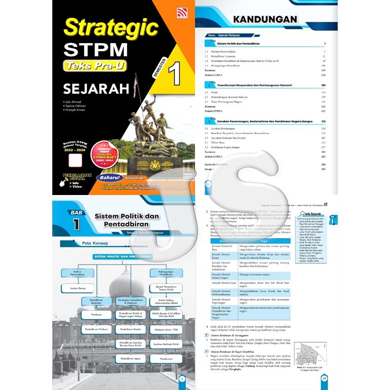 STRATEGIC STPM TEKS PRA-U SEMESTER 1 ( PRE-U TEXT ) PENGGAL 1 | MUET MY WAY Buku Rujukan STPM ...